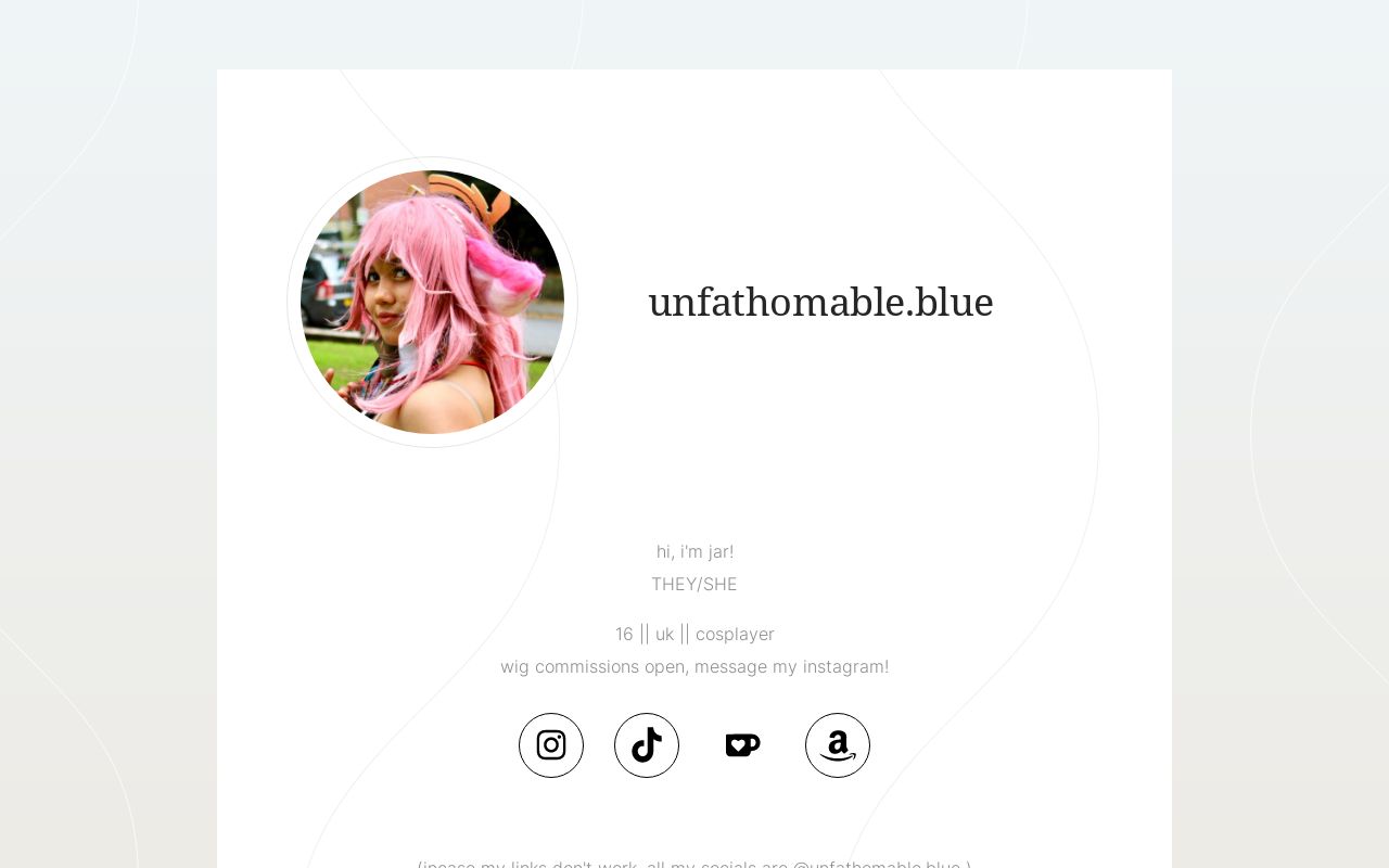 unfathomable.blue